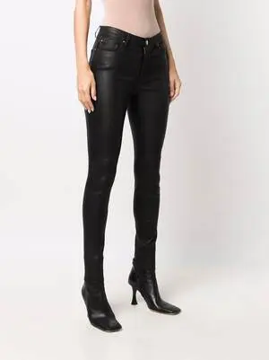 IRO PARIS Zaslim Lambskin Trousers