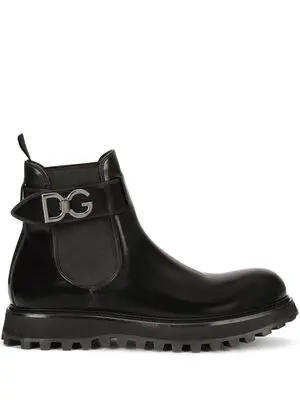 Dolce & Gabbana Chelsea Belted Boots