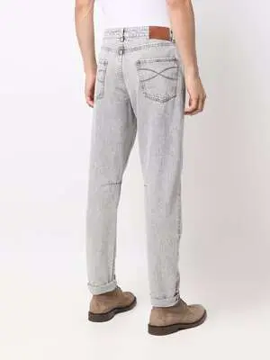 Brunello Cucinelli Stonewashed Straight-leg Jeans