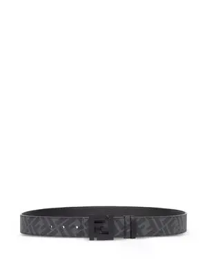 Fendi Reversible Logo-buckle Belt - Black