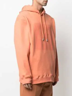 Opening Ceremony Box Logo Print Hoodie - Orange