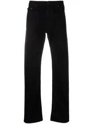 Off-White Diagonals Print Straight-leg Jeans
