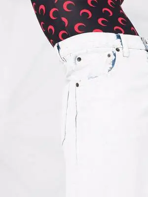 MAISON MARGIELA High-waisted Maxi Skirt - White