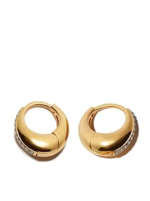 OTIUMBERG 9kt Yellow Small Hoop Earrings - Gold