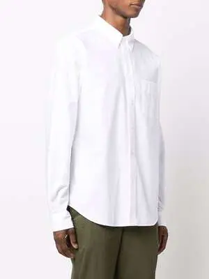 Aspesi Button-down Long-sleeve Shirt - White