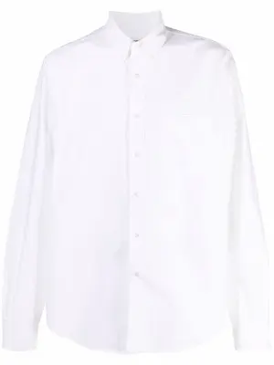 Aspesi Button-down Long-sleeve Shirt - White