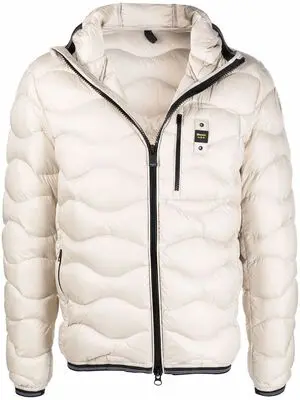 BLAUER. Maurice Quilted Down Jacket - Neutrals