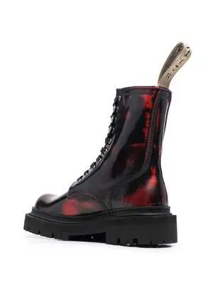 Camper Eki Lace-up Boots - Black