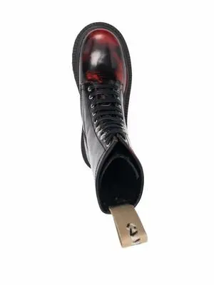 Camper Eki Lace-up Boots - Black