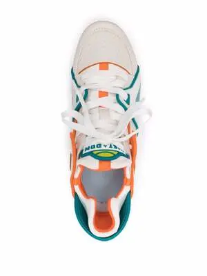 JUST DON Courtside Mid Sneakers - White