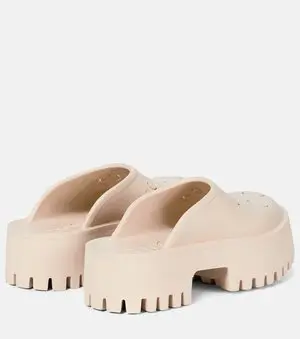 Gucci Gg Rubber Clogs