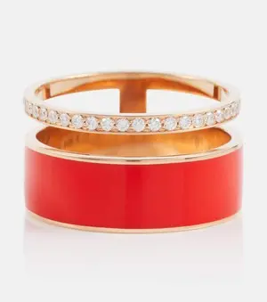 REPOSSI Berbère Chromatic Ring - Red