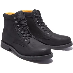 Timberland Redwood Falls Waterproof Moc Toe Boots - Jet Black