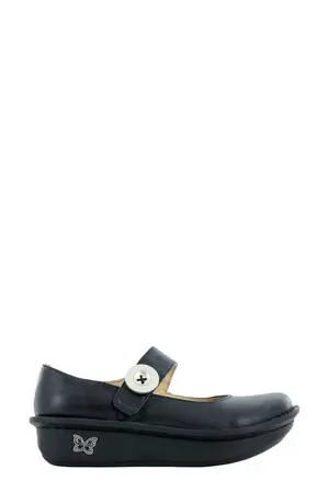 ALEGRIA Paloma Platform Mary Jane - Black Leatherdnu