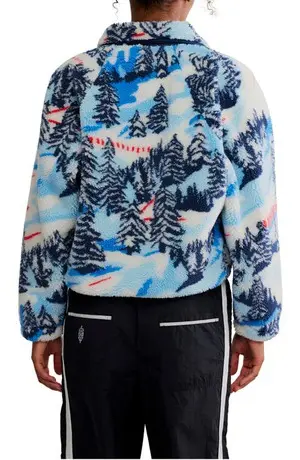 Free People Rocky Ridge Fleece Jacket - Alpine Combo