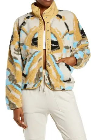 Free People Free People FP Movement Rocky Ridge Fleece Jacket Meadow Combo