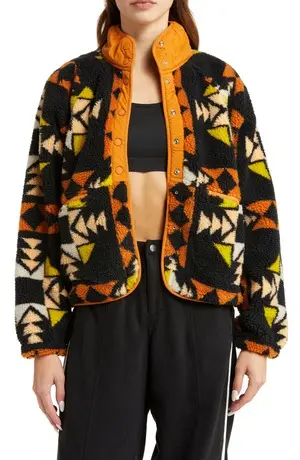 Free People Free People FP Movement Rocky Ridge Fleece Jacket Night Sky Combo