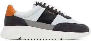 Axel Arigato Axel Arigato Black & Orange Genesis Vintage Runner Sneakers Light Grey/black/ora