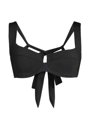 L*Space Sensual Solids Camellia Bikini Top