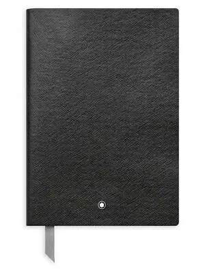 Montblanc Montblanc Textured Leather Notebook - Silver