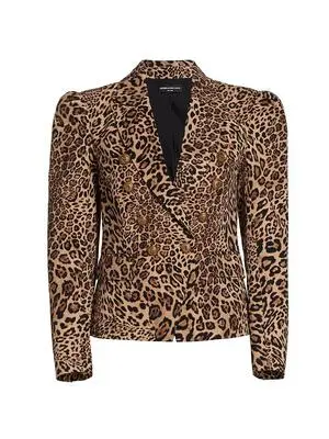 Generation Love Generation Love Knight Leopard Print Blazer - Wild Leopard