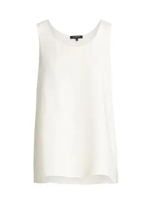 Lafayette 148 New York Lafayette 148 New York Finnley Silk Top Cloud