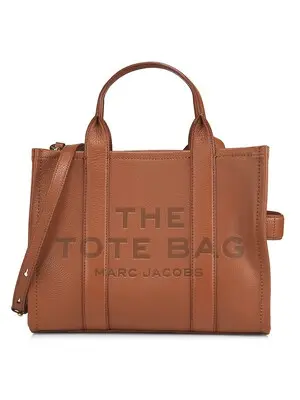 Marc Jacobs Marc Jacobs Small Traveler Leather Tote Argan Oil