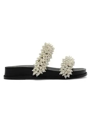 ALEXANDRE BIRMAN Alexandre Birman Constanza Embellished Sandals - Black