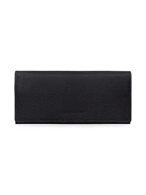Longchamp Longchamp Le Foulonn Leather Wallet - Black