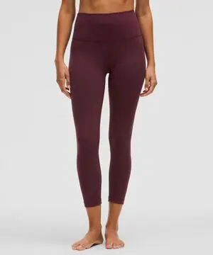 Lululemon LULULEMON Align High-Rise Crop 23 Garnet