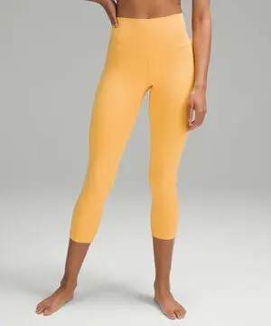 Lululemon LULULEMON Align High-Rise Crop 23 Mango Dream