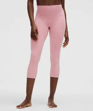Lululemon LULULEMON Align High-Rise Crop 23 Pink Tide
