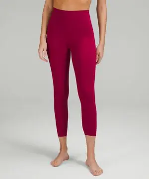 Lululemon LULULEMON Align High-Rise Crop 23 Pomegranate