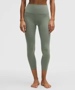 Lululemon Align High-rise Crop 23 - Willow Leaf