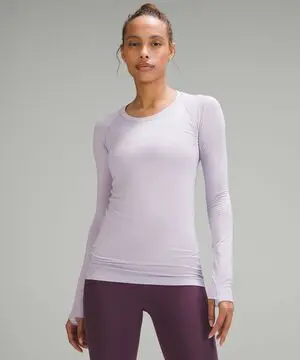 Lululemon Swiftly Tech Long-Sleeve Shirt 2.0 Lilac Ether/lilac Ether