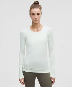 Lululemon Swiftly Tech Long-Sleeve Shirt 2.0 Mint Breeze