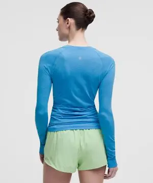 Lululemon Swiftly Tech Long-sleeve Shirt 2.0 - Ocean Wave/ocean Wave