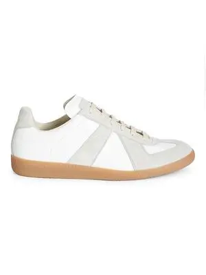 MAISON MARGIELA Maison Margiela Replica Low Tonal Sneakers - White