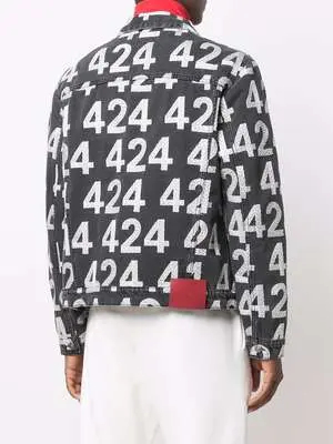 424 Logo-print Denim Jacket