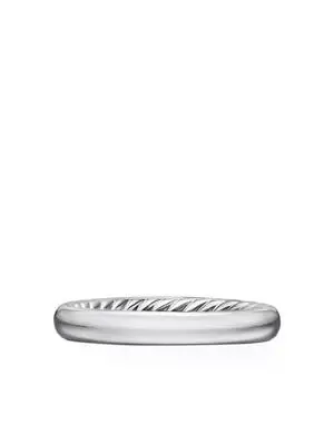 David Yurman Platinum Diamond Band Ring