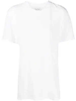 ANINE BING Lili Organic Cotton T-shirt - White