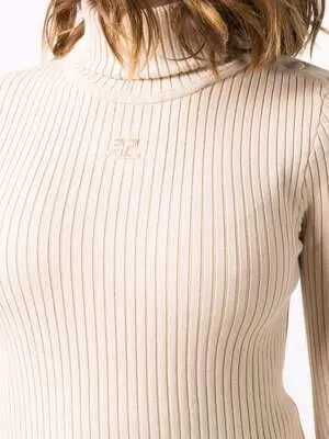 COURREGES Roll-neck Knit Jumper