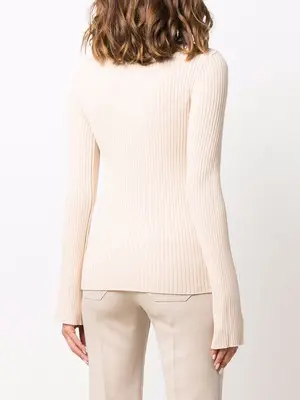COURREGES Roll-neck Knit Jumper