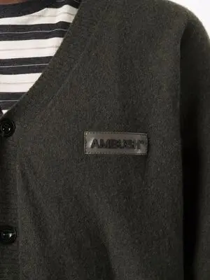 AMBUSH Logo-patch Cardigan