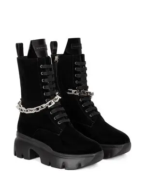 GIUSEPPE ZANOTTI Apocalypse Chain-detail Boots