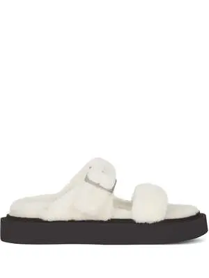 GIUSEPPE ZANOTTI Jolanda Winter Open-toe Sandals - White