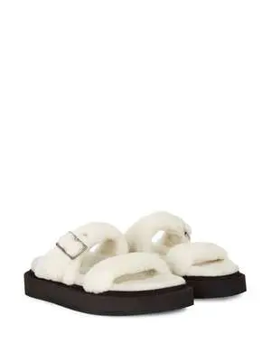 GIUSEPPE ZANOTTI Jolanda Winter Open-toe Sandals - White