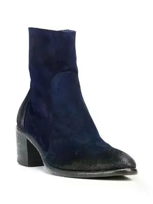 MADISON MAISON Suede Ankle Boots - Blue