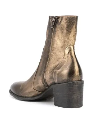 MADISON MAISON Metallic Ankle Boots