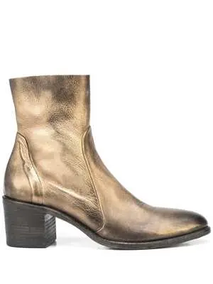 MADISON MAISON Metallic Ankle Boots